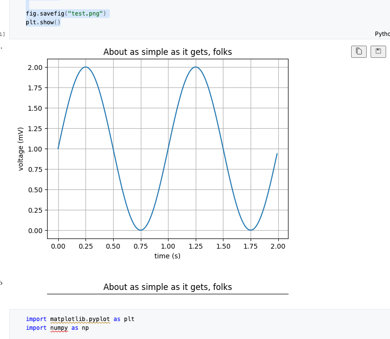 2nd figure in the same cell in notebooks cut after reloading file in VSCode Insiders · Issue ...