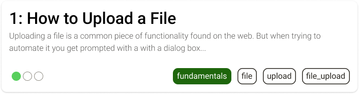 [Dev][Tips] Add level (traffic lights) · Issue #443 · saucelabs/elemental-next · GitHub