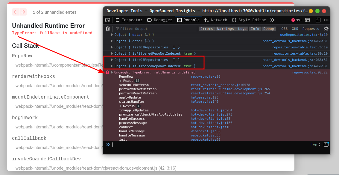 Bug: broken avatar when no results on page · Issue #777 · open-sauced/app · GitHub
