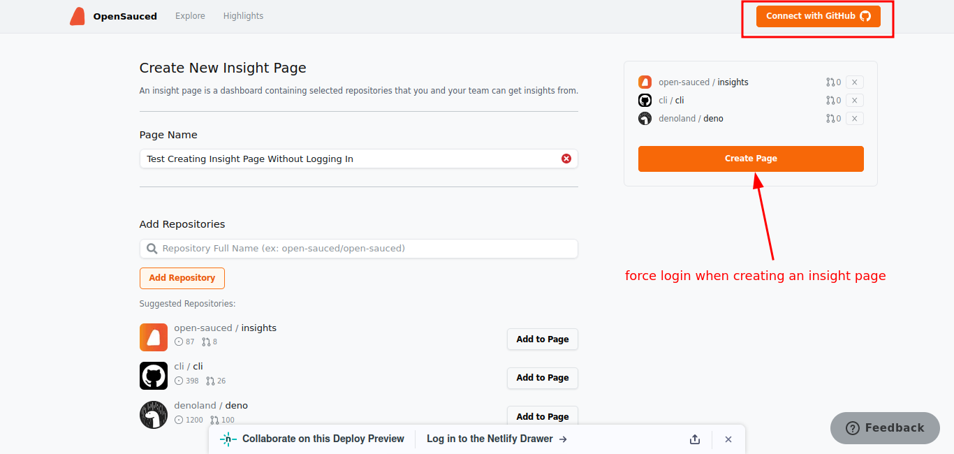 Bug: User is not redirected somewhere else on logout · Issue #1207 · open-sauced/app · GitHub