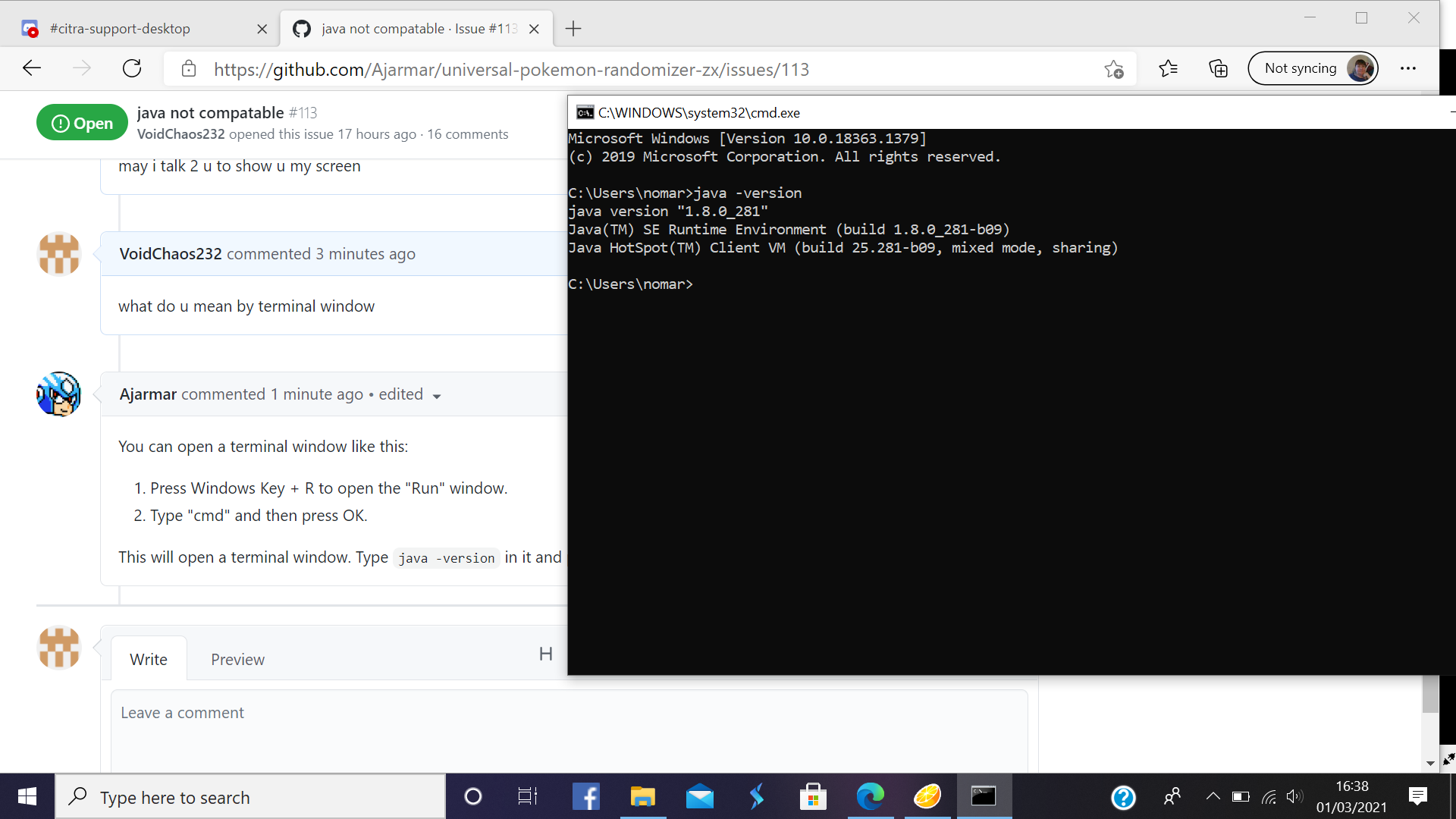 java not compatable · Issue #113 · Ajarmar/universal-pokemon-randomizer ...