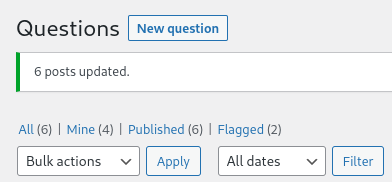 Post updated and bulk post updated messages · Issue #691 · anspress/anspress · GitHub