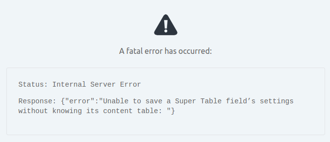 Error during craft setup - Argument 1 passed to craft\services\Fields::getFieldById() must be of ...