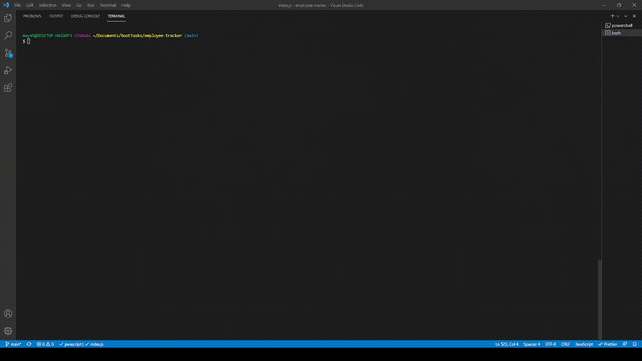 GitHub - maayazed/employee-tracker: Employee Content Management System ...