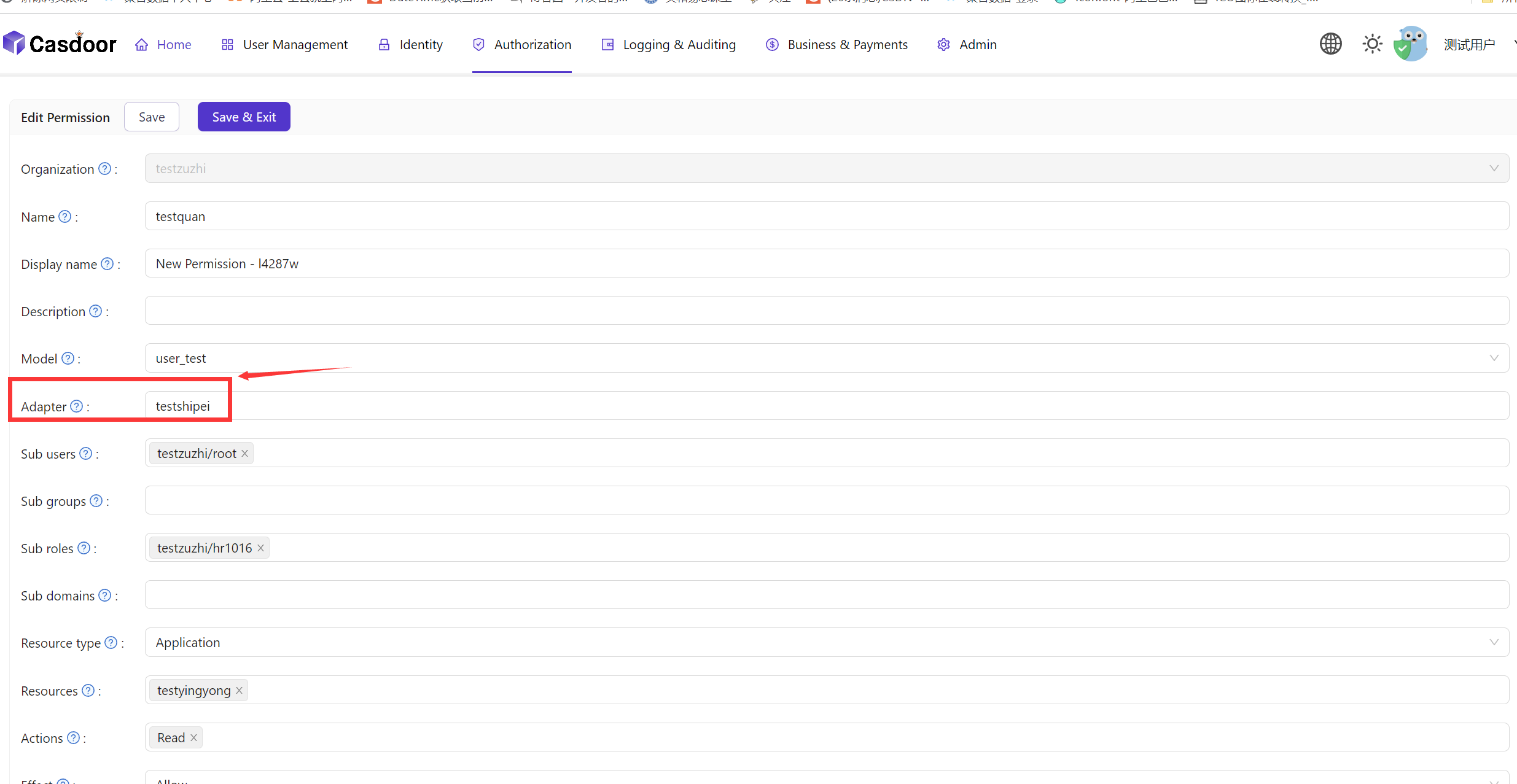 [bug]The adapter in the permission does not automatically create a table · Issue #2449 · casdoor ...