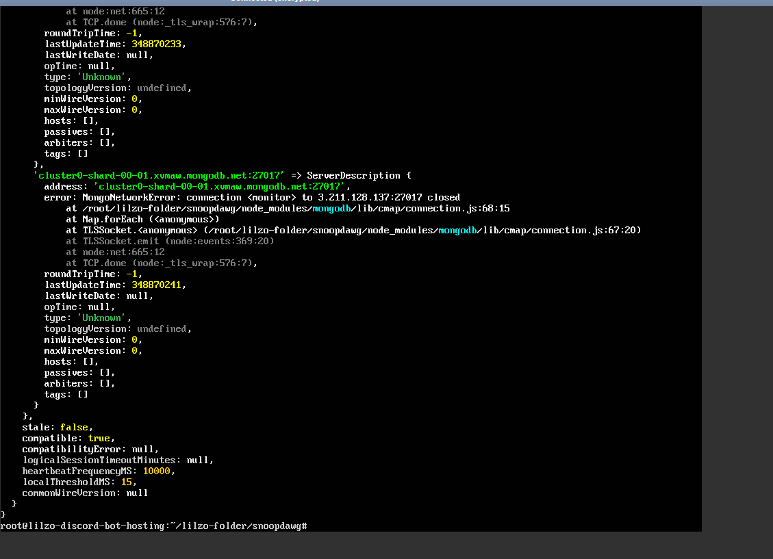 Mongoose Error Buffering Out After 10000 ms · Issue #10174 · Automattic/mongoose · GitHub