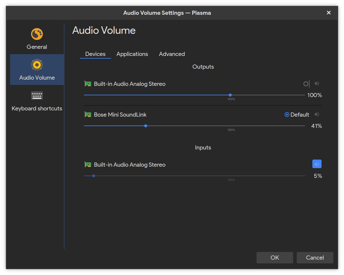 [BUG] KDE Bluetooth speaker audio device monochrome instead of colour ...