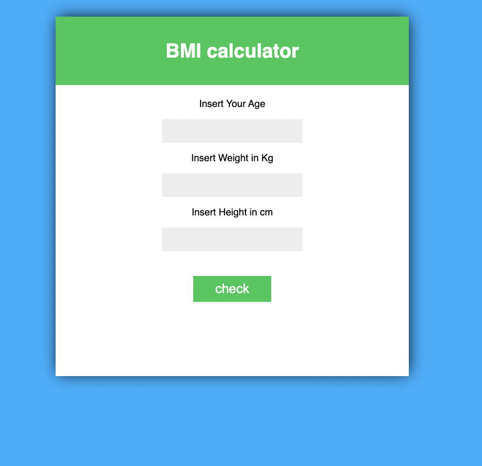 GitHub - niniwoo/Bmi-Calculator: Simple Calculator for computing BMI