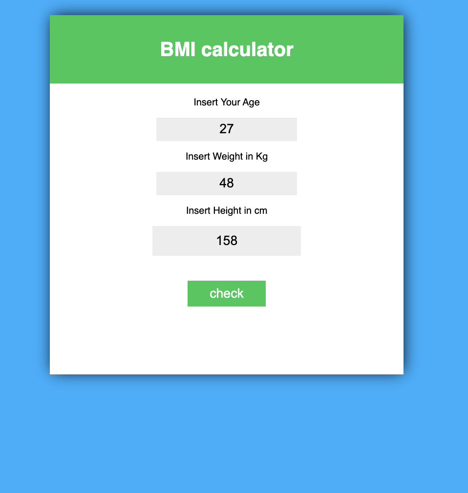 GitHub - niniwoo/Bmi-Calculator: Simple Calculator for computing BMI GitHub - niniwoo/Bmi-Calculator: Simple Calculator for computing BMI