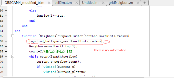 I CAN'T FIND FUNCTION OR VARIABLE 'find_halfspace_mex3' IN FUNCTION 'ExpandCluster' · Issue #2 ...