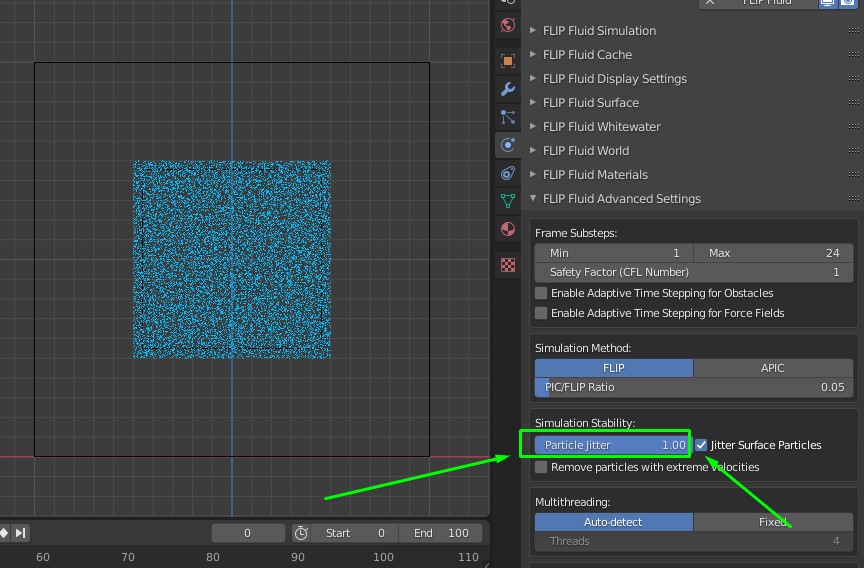 Jitter Not Working When Jitter Surface Particles Option Is Disabled · Issue 564 · Rlguy 
