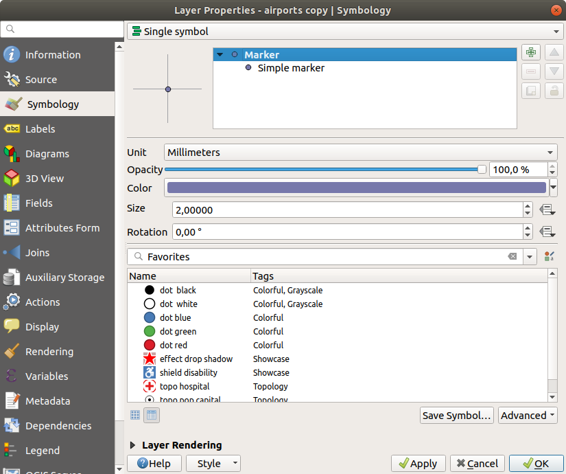 Data-defined buttons have raised styling when symbol properties opened ...