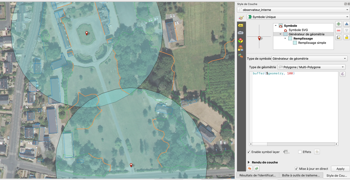 Geometry Generator Symbol Not Rendered If The Feature Itself Is Not On The Map Canvas · Issue