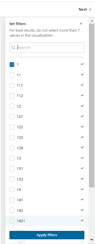 Categories not displayed in the filters · Issue #687 · visualize-admin/visualization-tool · GitHub