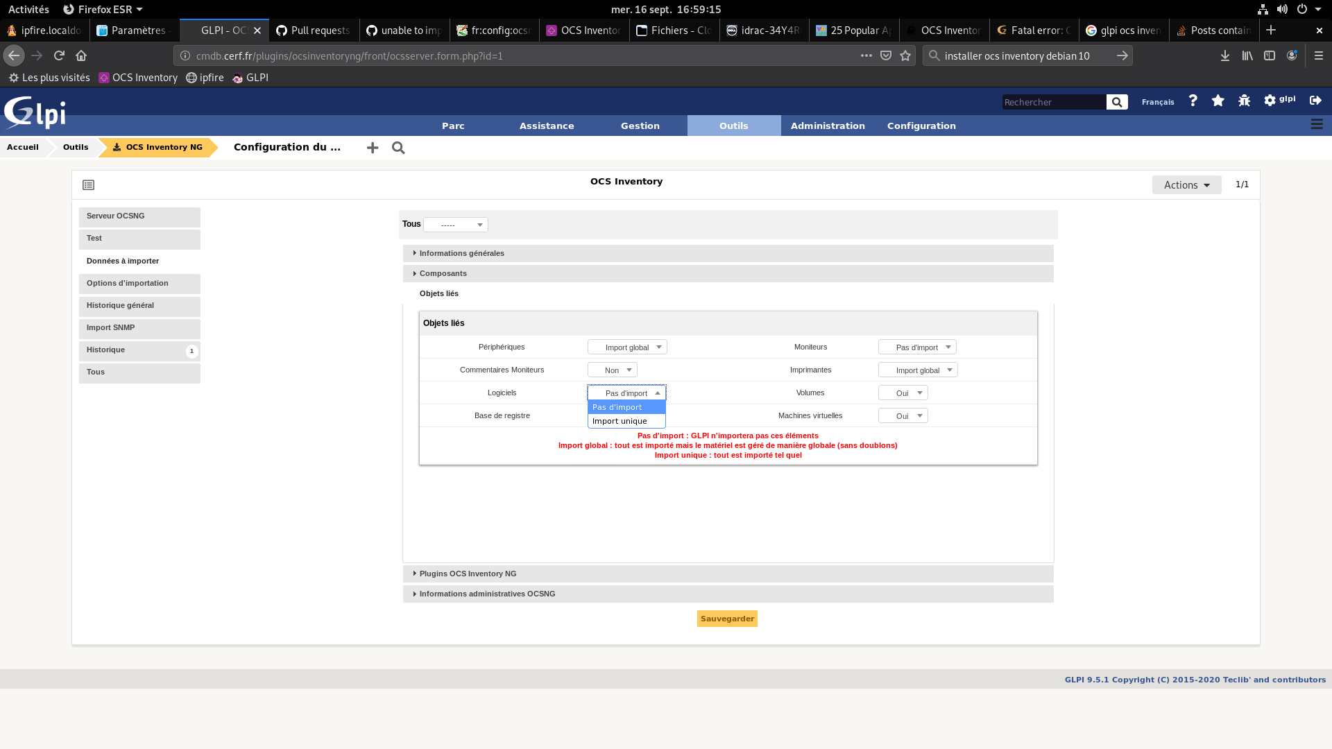 unable to import or synchronize : Uncaught Exception Error: Call to a member function fetch ...