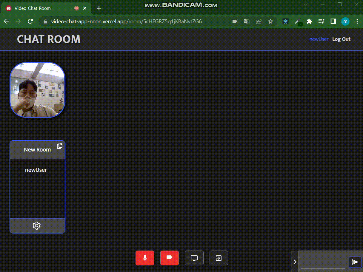 GitHub - michoball/video-chat-app: Private Video chating app using ...
