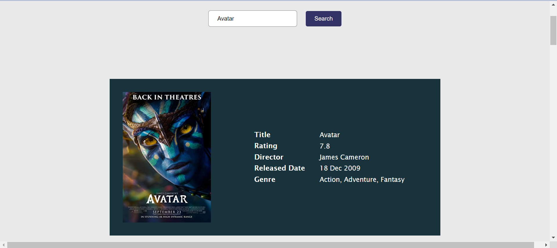 GitHub - Tejas124/MovieFinder