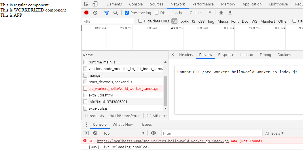 Webpack 5 Library Build With Webwrokers Does Not Work With Applications That Are Dependent On