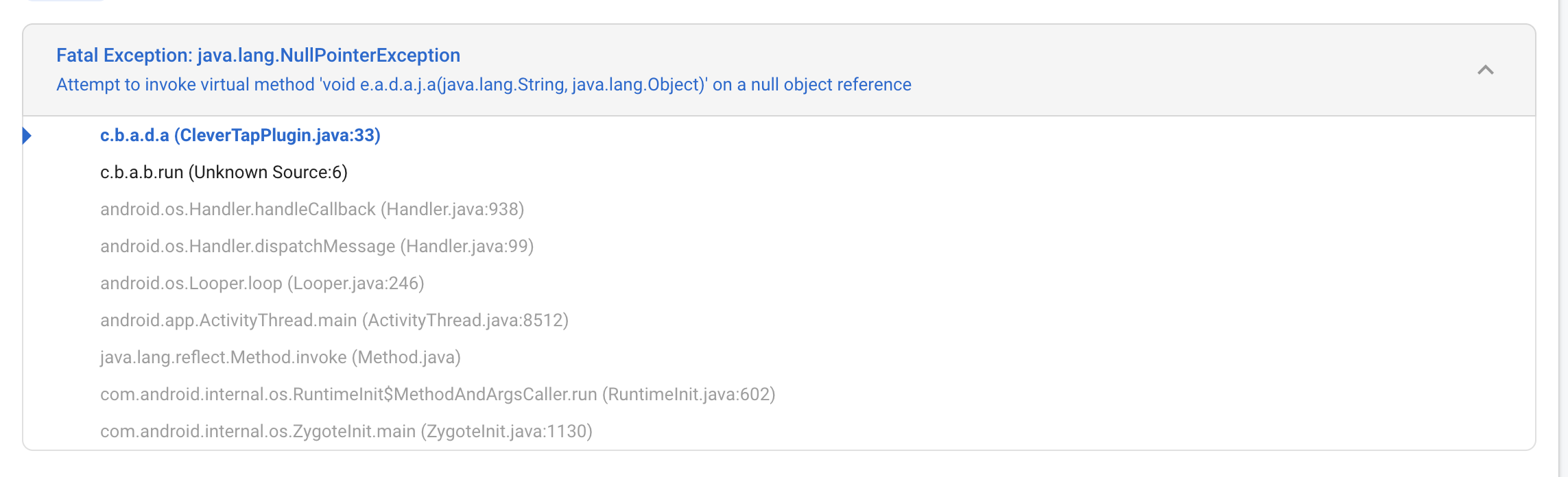 CleverTap Plugin 1.2.2 NullPointerException · Issue #58 · CleverTap/clevertap-flutter · GitHub