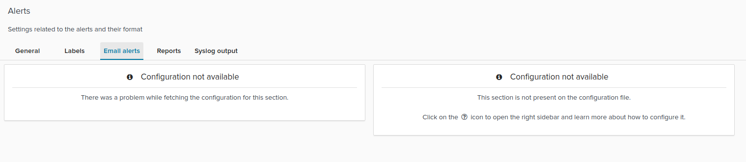 Config On Demand Empty Sections · Issue 682 · Wazuhwazuh Splunk · Github