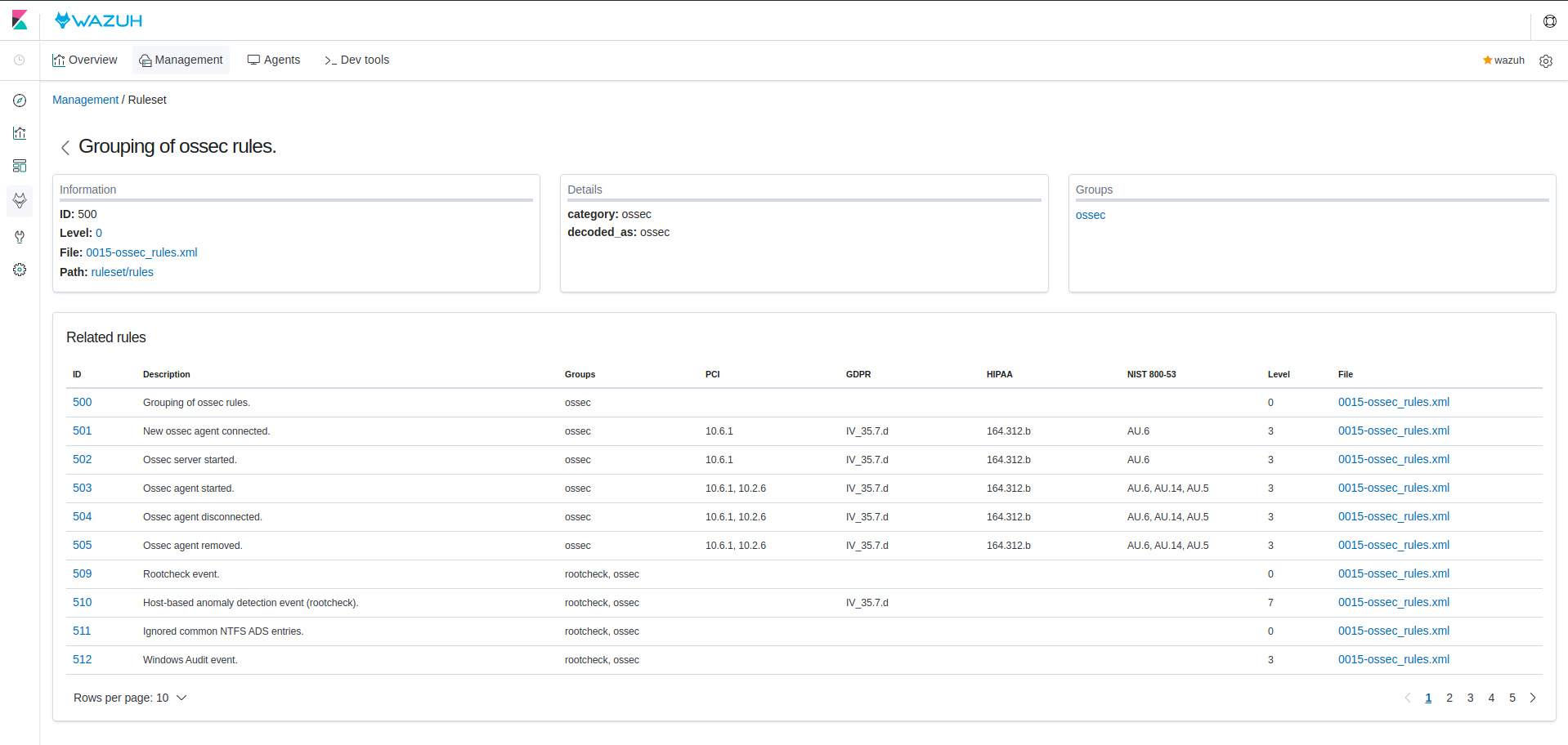 Redesign tables using react EuiTables · Issue #1829 · wazuh/wazuh-dashboard-plugins · GitHub