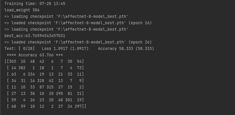 Can some one recurrence the effect on affectnet · Issue #11 · Talented-Q/POSTER_V2 · GitHub