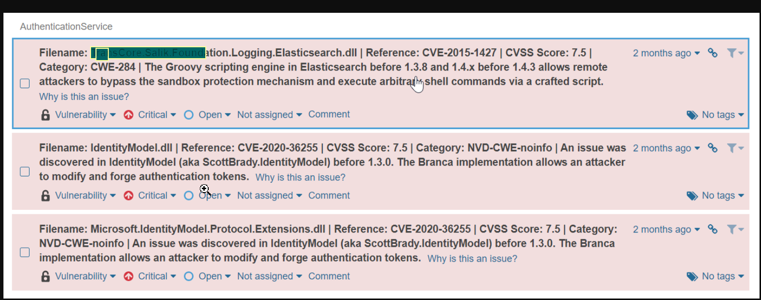 Internal dependencies mis-identified · Issue #4283 · jeremylong/DependencyCheck · GitHub