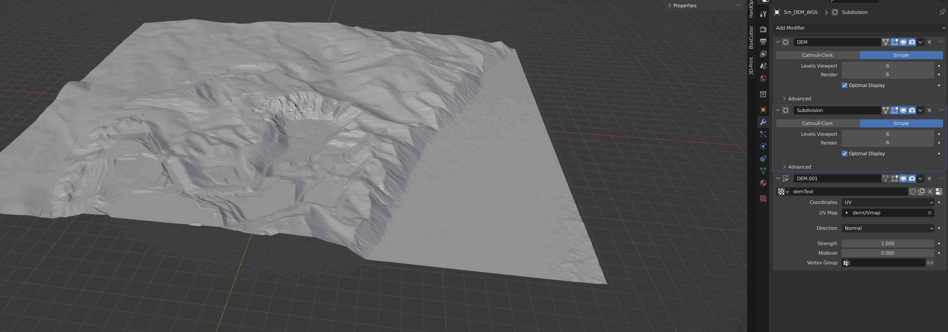 Non-Overlap error when applying basemap to custom displacement DEM · Issue #592 · domlysz ...