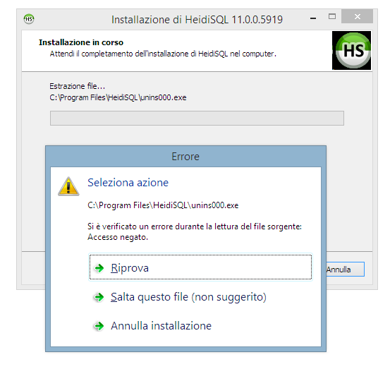 Error during install process · Issue #955 · HeidiSQL/HeidiSQL · GitHub