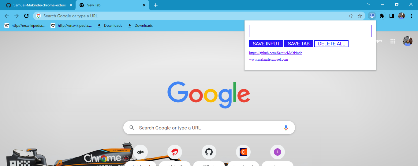 GitHub - Samuel-Makinde/chrome-extension