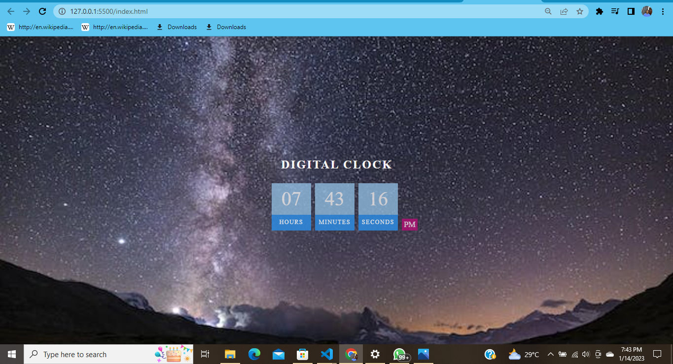 GitHub - Samuel-Makinde/Live-Digital-Clock
