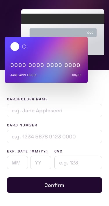 GitHub - Samuel-Makinde/interactive-card-details-form