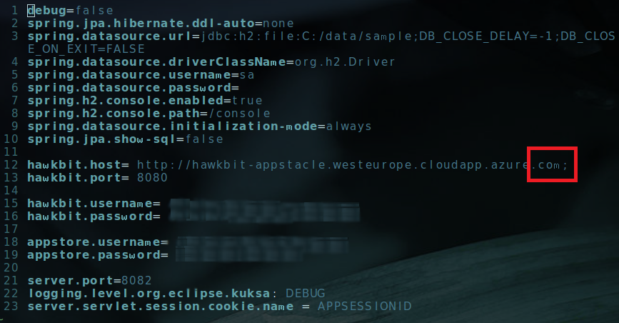 [Appstore] Issue connecting to Hawkbit · Issue #63 · eclipse-kuksa/kuksa.cloud · GitHub