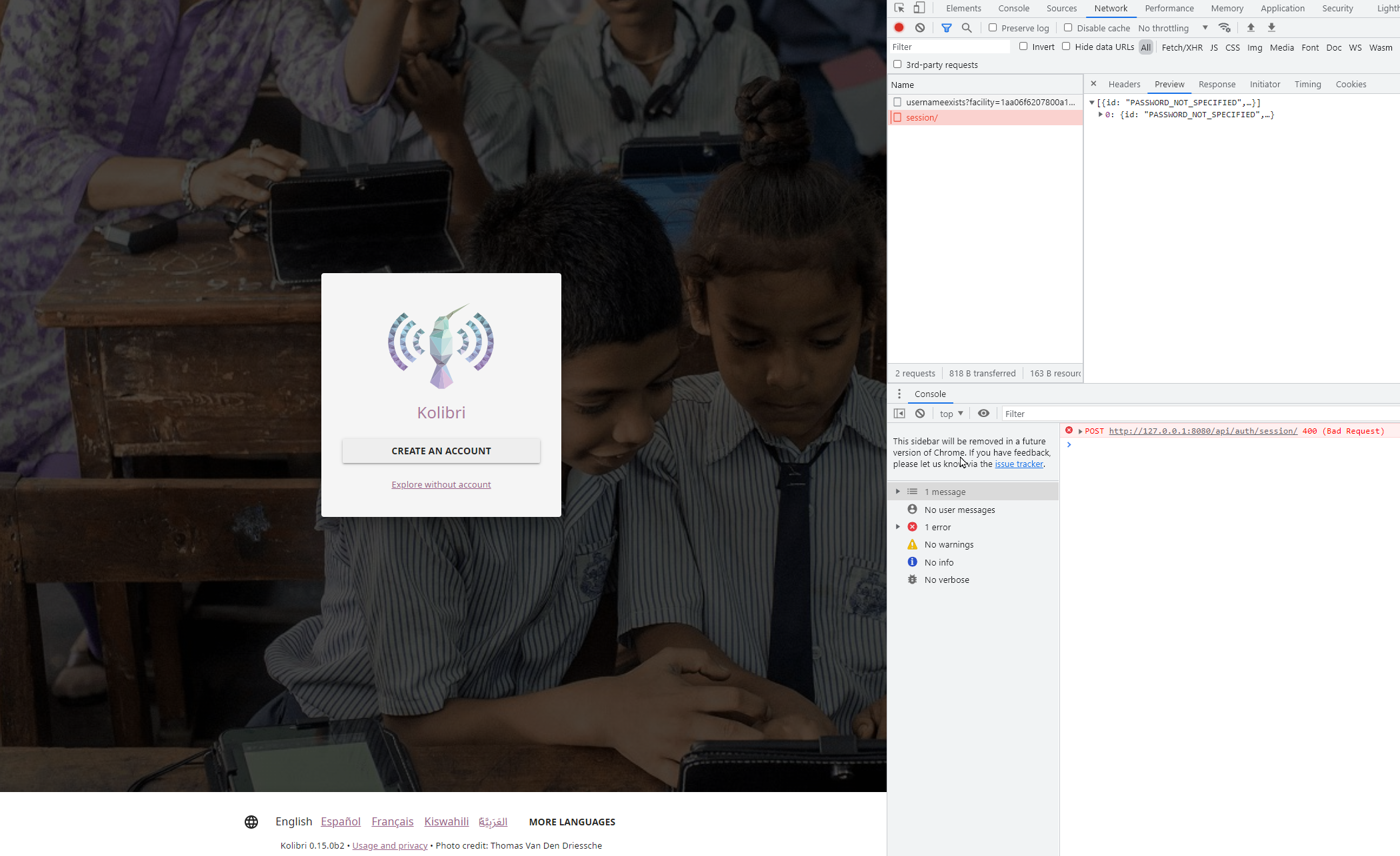 Learner - Cannot set a password for a learner created without a password · Issue #8687 ...