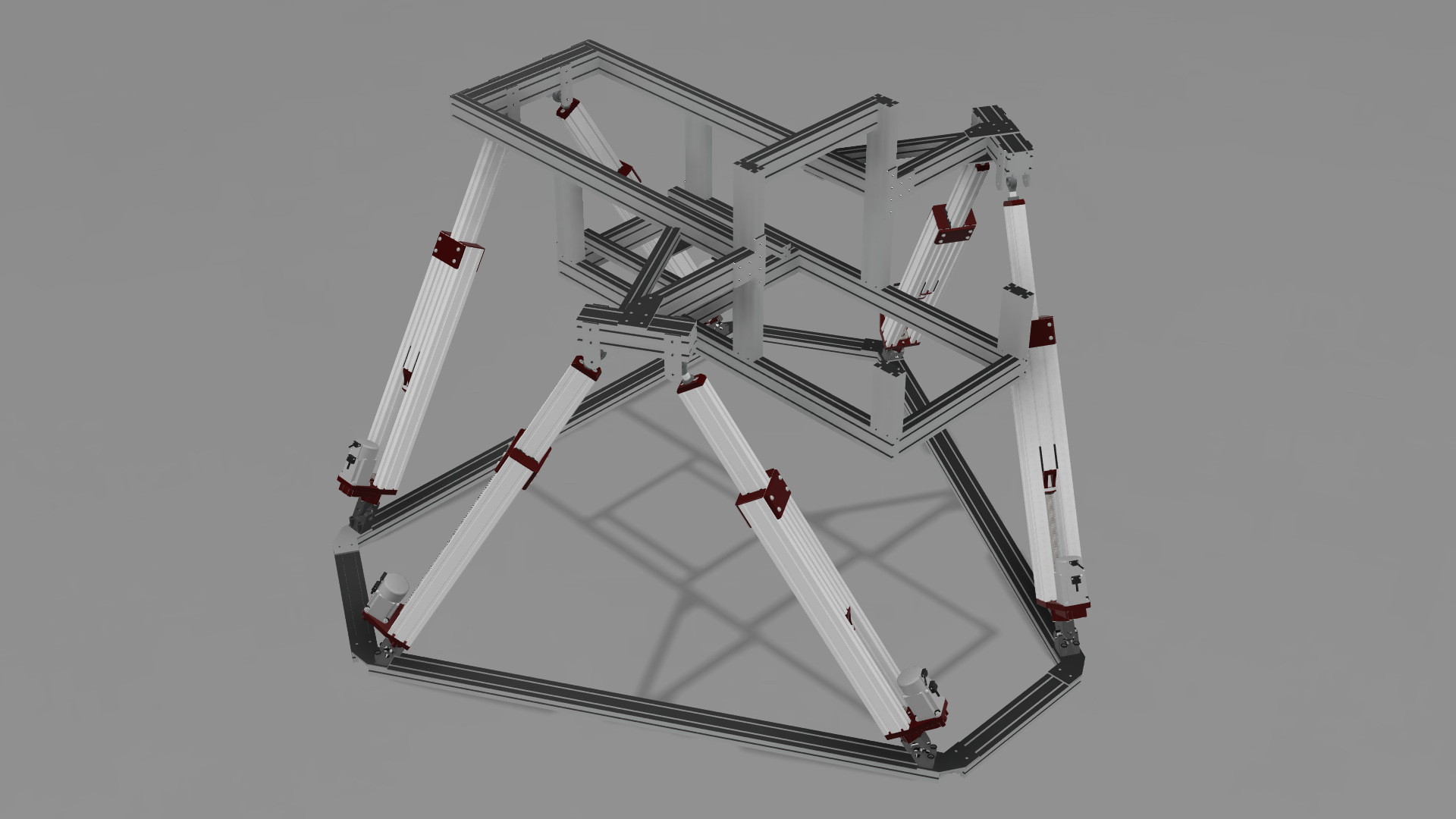 GitHub - Bjoes/Stewart-platform-6DOF: 6 DOF design with Servo ...