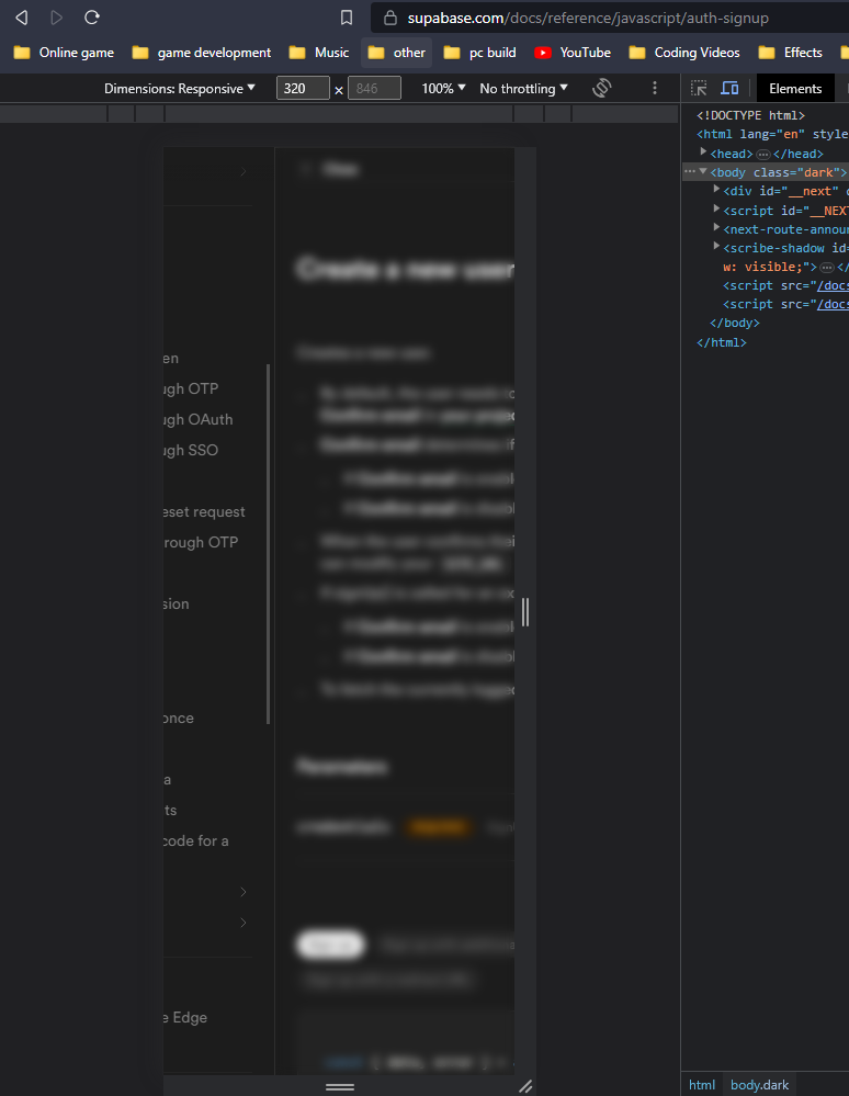 On the mobile documentation site, the menu doesn't always close after tapping on an item · Issue ...