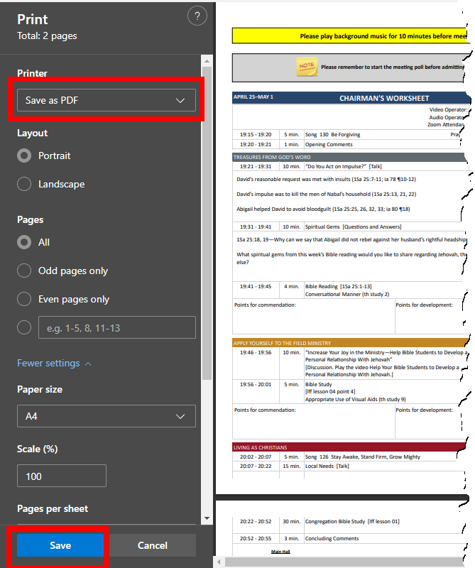 Unable to Print / Save as PDF from Print Dialog w/ elevated rights ...