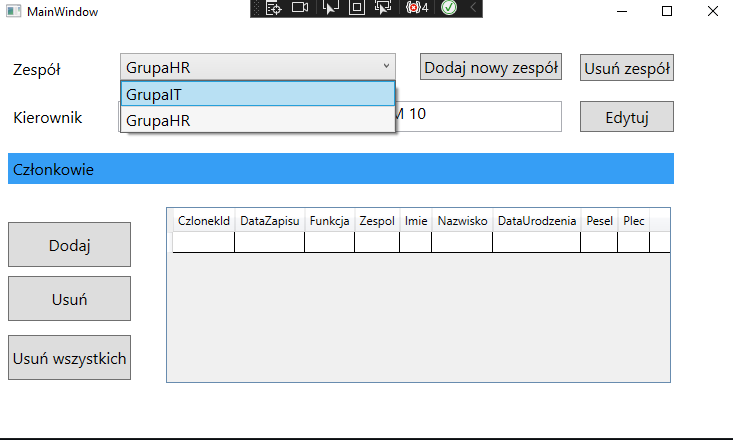 GitHub - tomciolev/WPF-Zespoly-DB