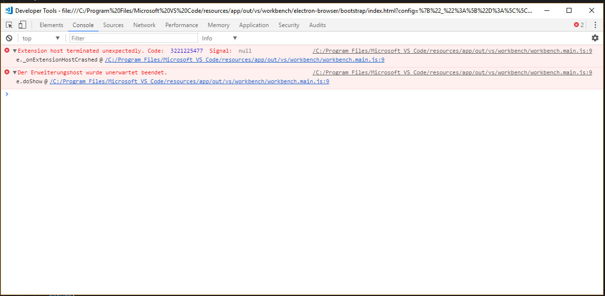 Crash Code 3221225477 On Starting Nodejs Project · Issue 39818 4943