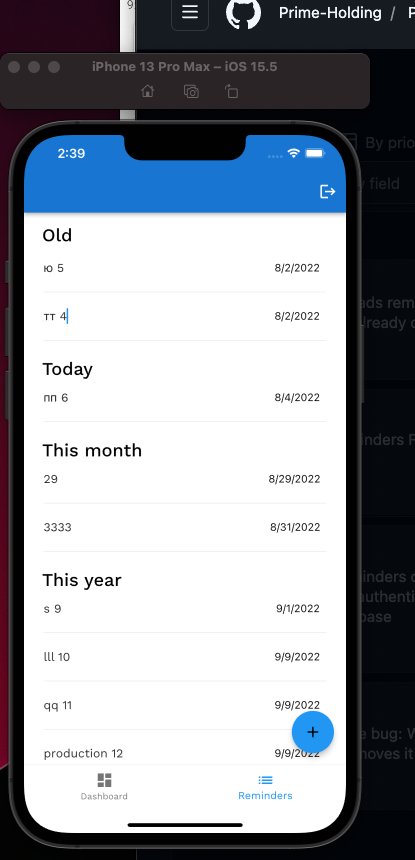 Create groups in the reminders page · Issue #288 · Prime-Holding/rx_bloc · GitHub