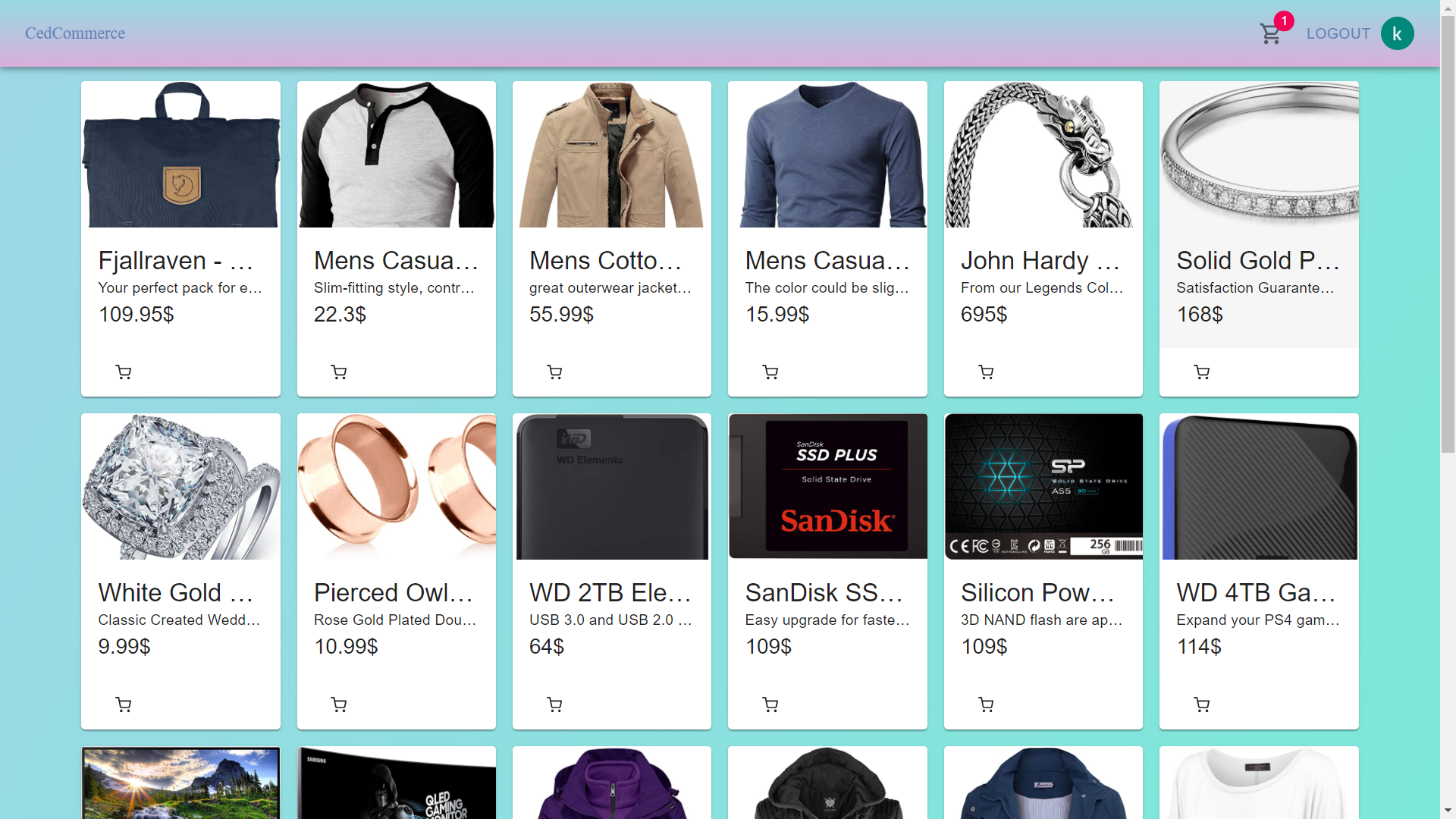 GitHub - kevinmaste/webMarket
