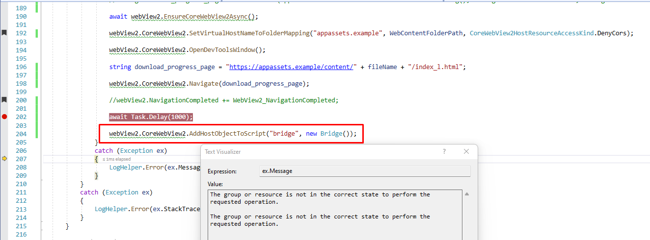 WebView2 will prevent the app from releasing active window · Issue ...