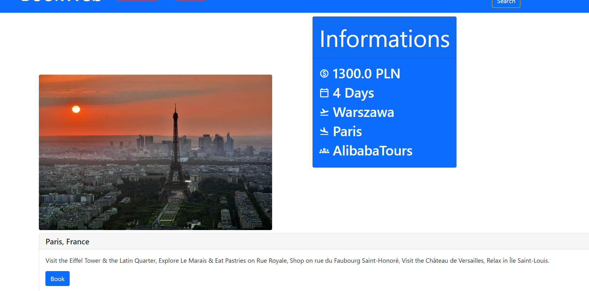 GitHub - ranjanrajeev95/Book_Travel_Web-Page: Bulit a Travel booking ...