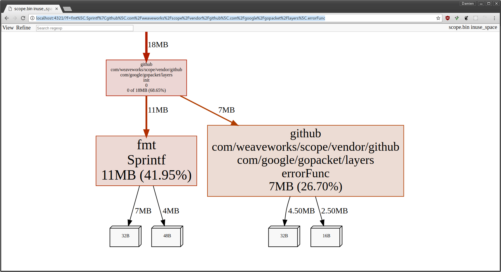 Enum data takes 18MB of memory · Issue #376 · google/gopacket · GitHub
