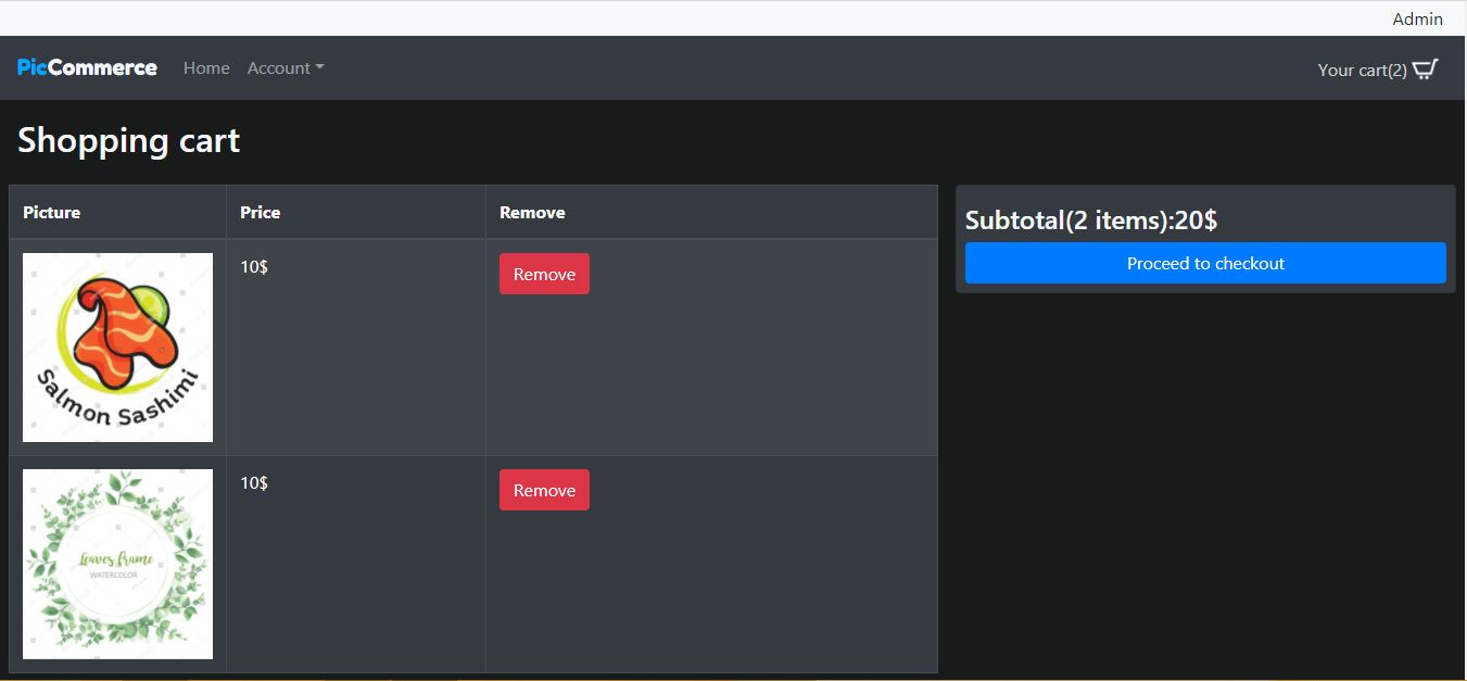 GitHub - ruben137/PictureEcommerce: A MERN stack ecommerce to buy pictures