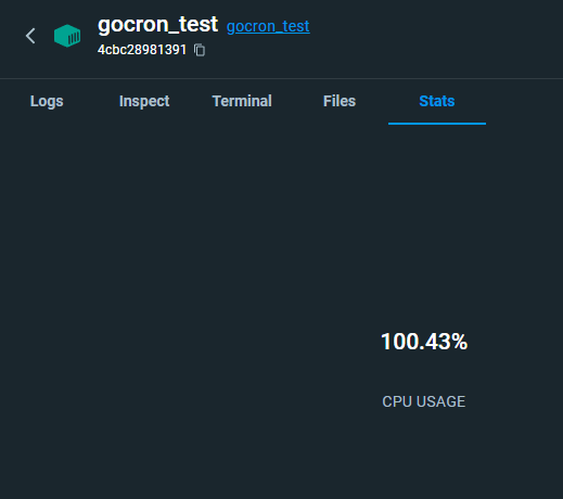 [BUG] - SingletonMode() uses 100% of the CPU if app is running in the docker · Issue #457 · go ...