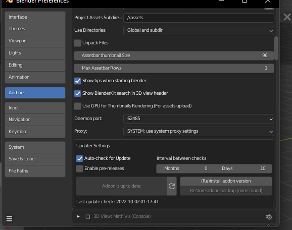 OSError: [Errno 10013] - Daemon is not running add on will not work · Issue #307 · BlenderKit ...
