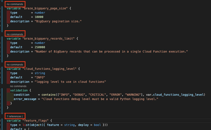 References unsupported in `module` block · Issue #620 · hashicorp/terraform-ls · GitHub