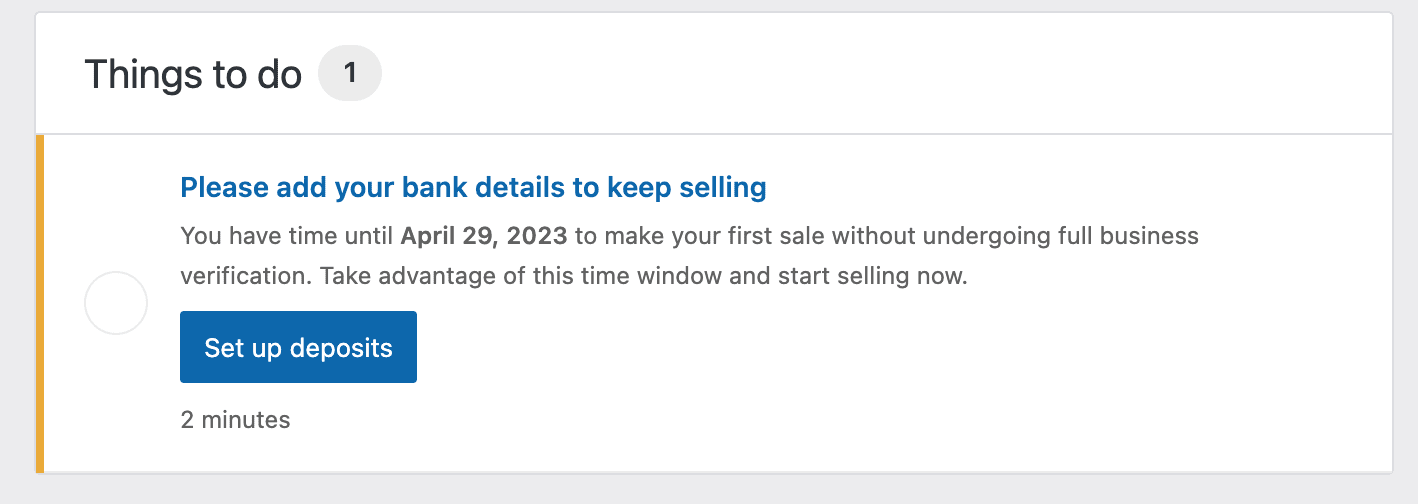 Implement Things To Do for Progressive Onboarding (WC Home) · Issue #5547 · Automattic ...
