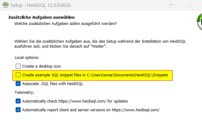 Installer fails, when users home directory is on a network share · Issue #811 · HeidiSQL ...